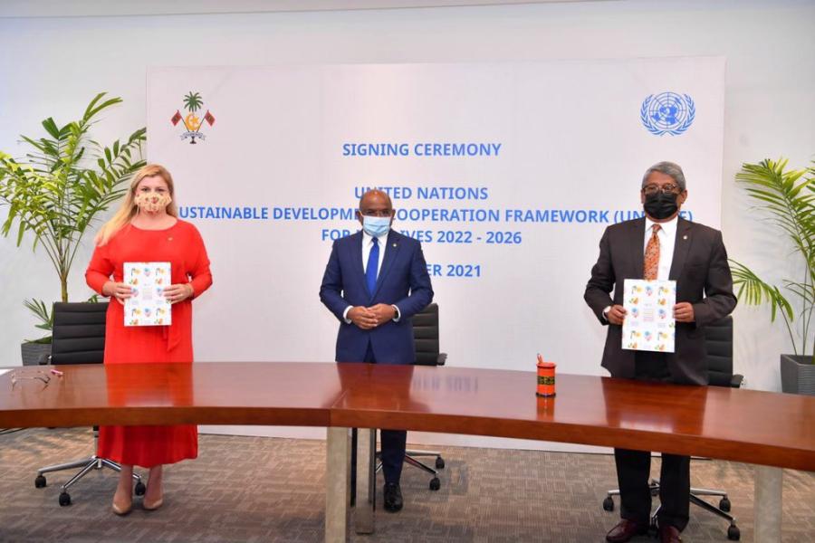 Joint Press Release Signing Of The Un Sustainable Development